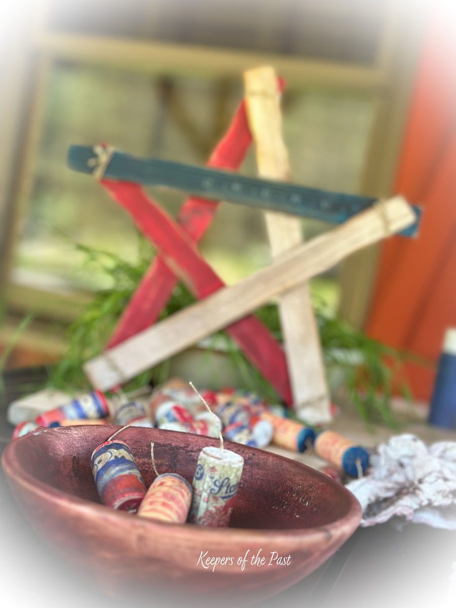 Vintage Style Faux Firecracker Set/3 – Keepers of the Past